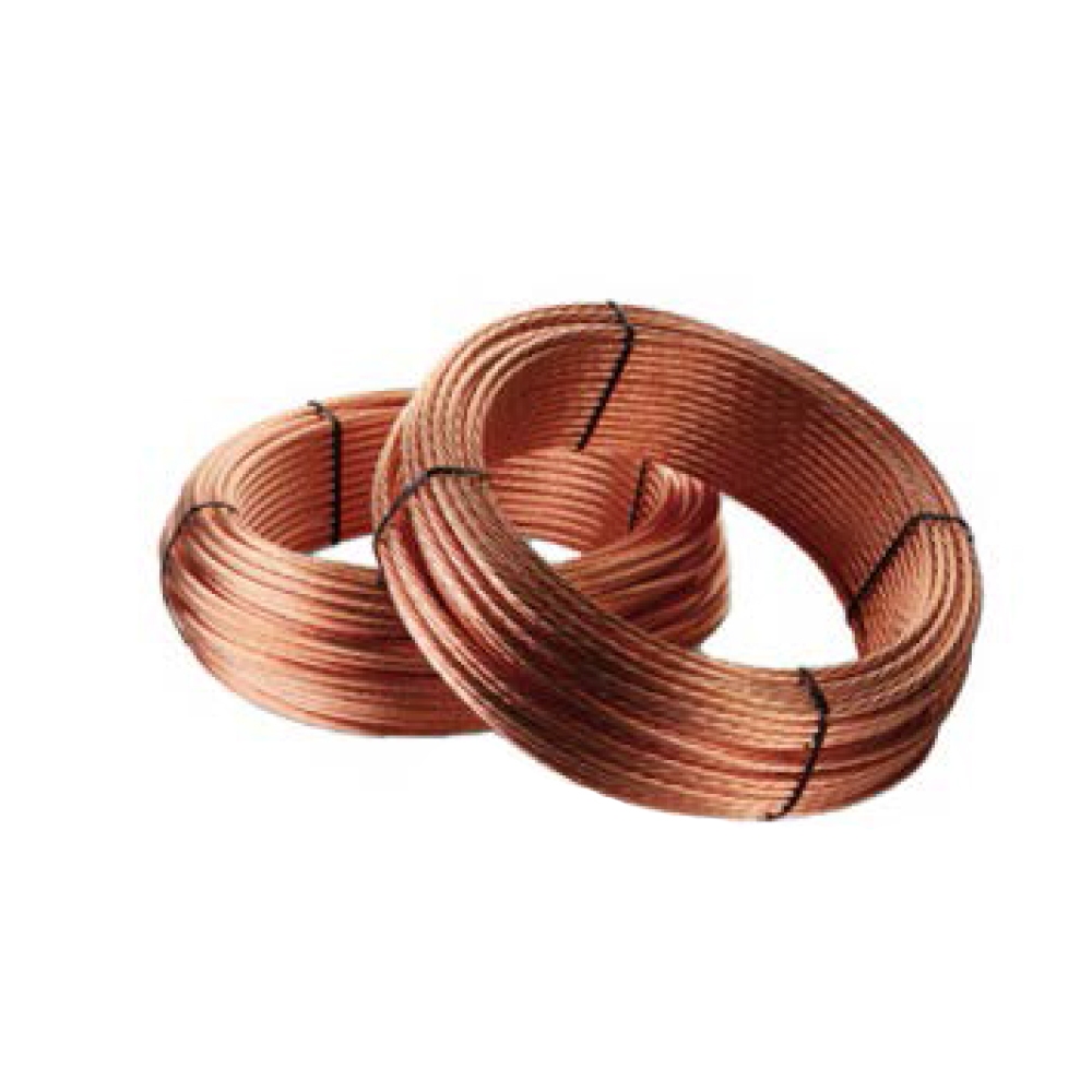 สายทองแดงเปลือย, Bare copper,อุปกรณ์ระบบสายดิน เบอร์ 95 sqmm ม้วนละ 20 ...