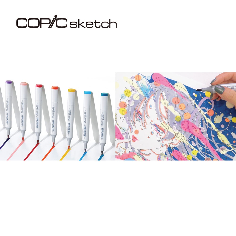 Copic Sketch ปากกามาร์คเกอร์โคปิก (กลุ่มสี :RV_R)2 | Shopee Thailand