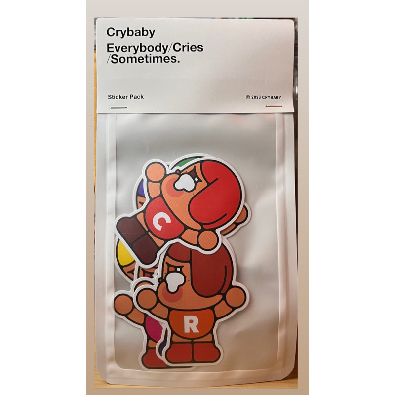 (พร้อมส่ง) Crybaby - Sticker Pack | Shopee Thailand