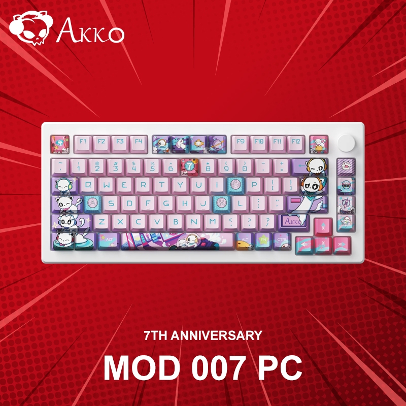 คีย์บอร์ด Akko 7th Anniversary MOD 007 PC (ภาษาอังกฤษ) ประกันศูนย์ 1 ปี ...