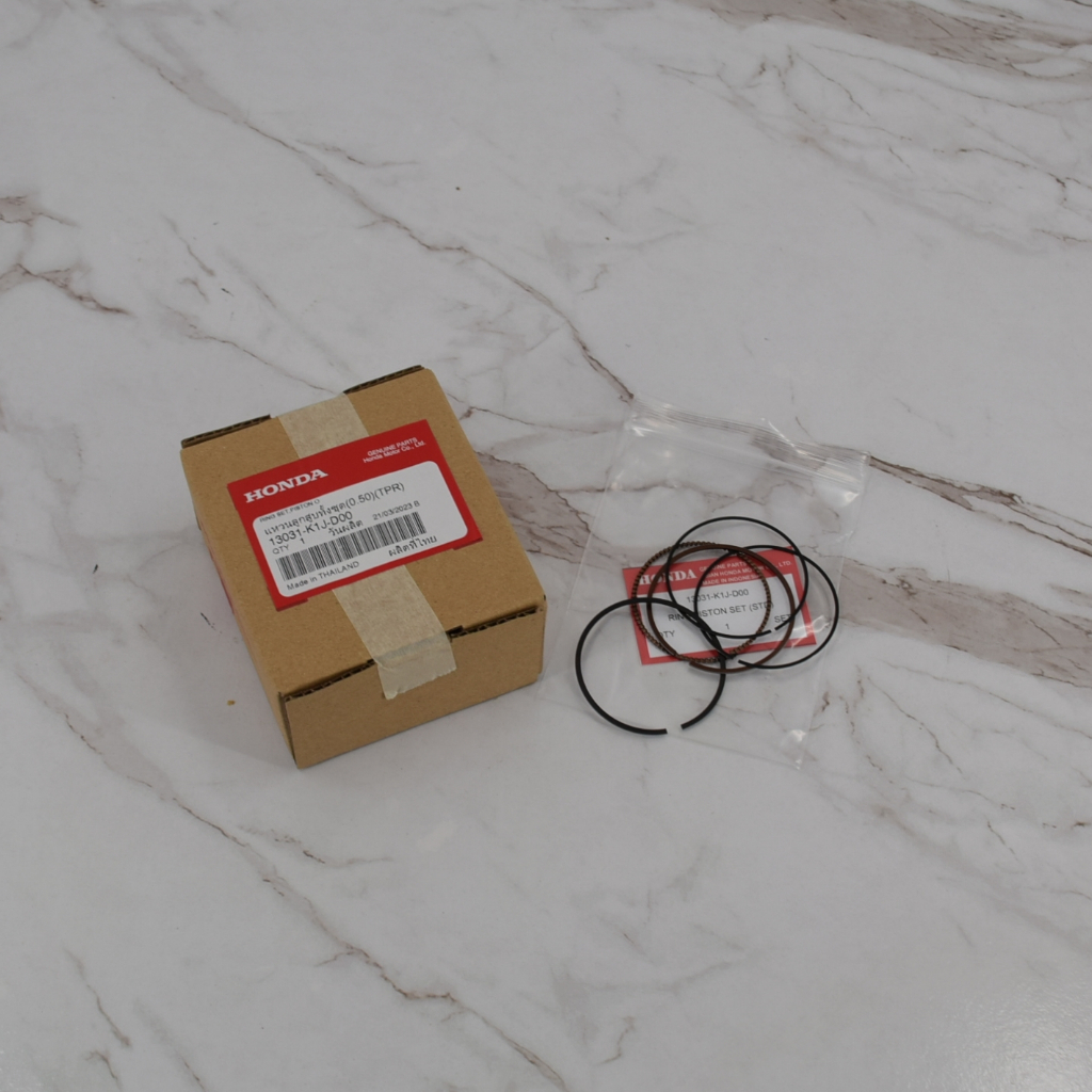 ชุดแหวนแท้ allnew เวฟ125i ปี23 (S0.50 / 50.50มิล) (TRP) แท้ศูนย์ฮอนด้า ...