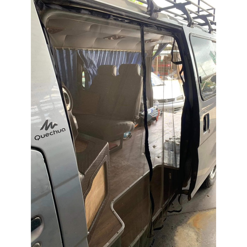 มุ้งแคมป์ปิ้งรถตู้ Nissan E20 E23 E24 ขนาดเดียวกัน 1.30x1.45 | Shopee Thailand