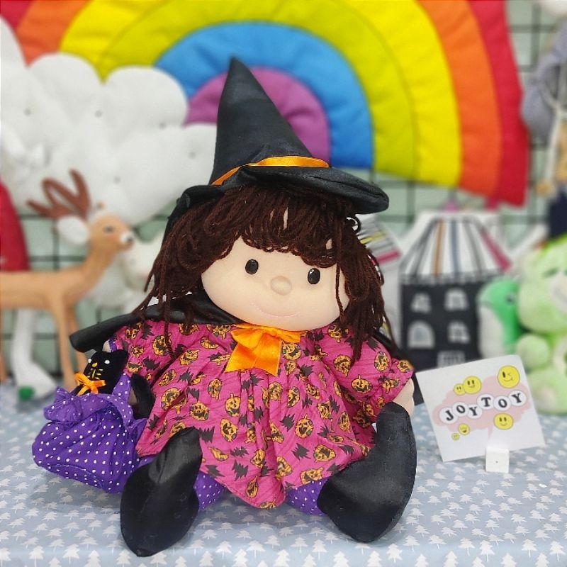 ตุ๊กตางานเครื่อง Tickle Tickle Wiggle Wiggle Happy Halloween Plush ...