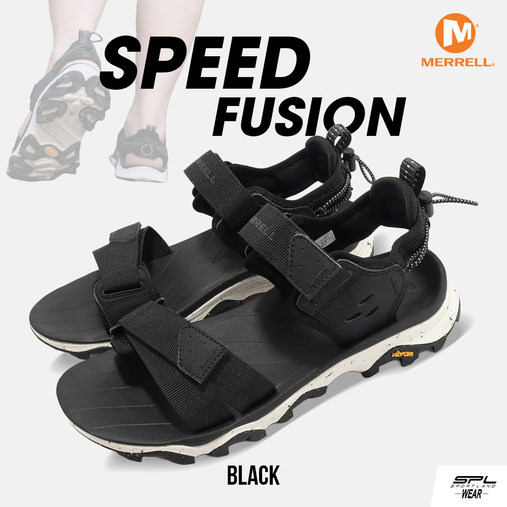 Merrell เมอเรล รองเท้าแตะ รองเท้าลำลอง สำหรับผู้ชาย M Speed Fusion ...