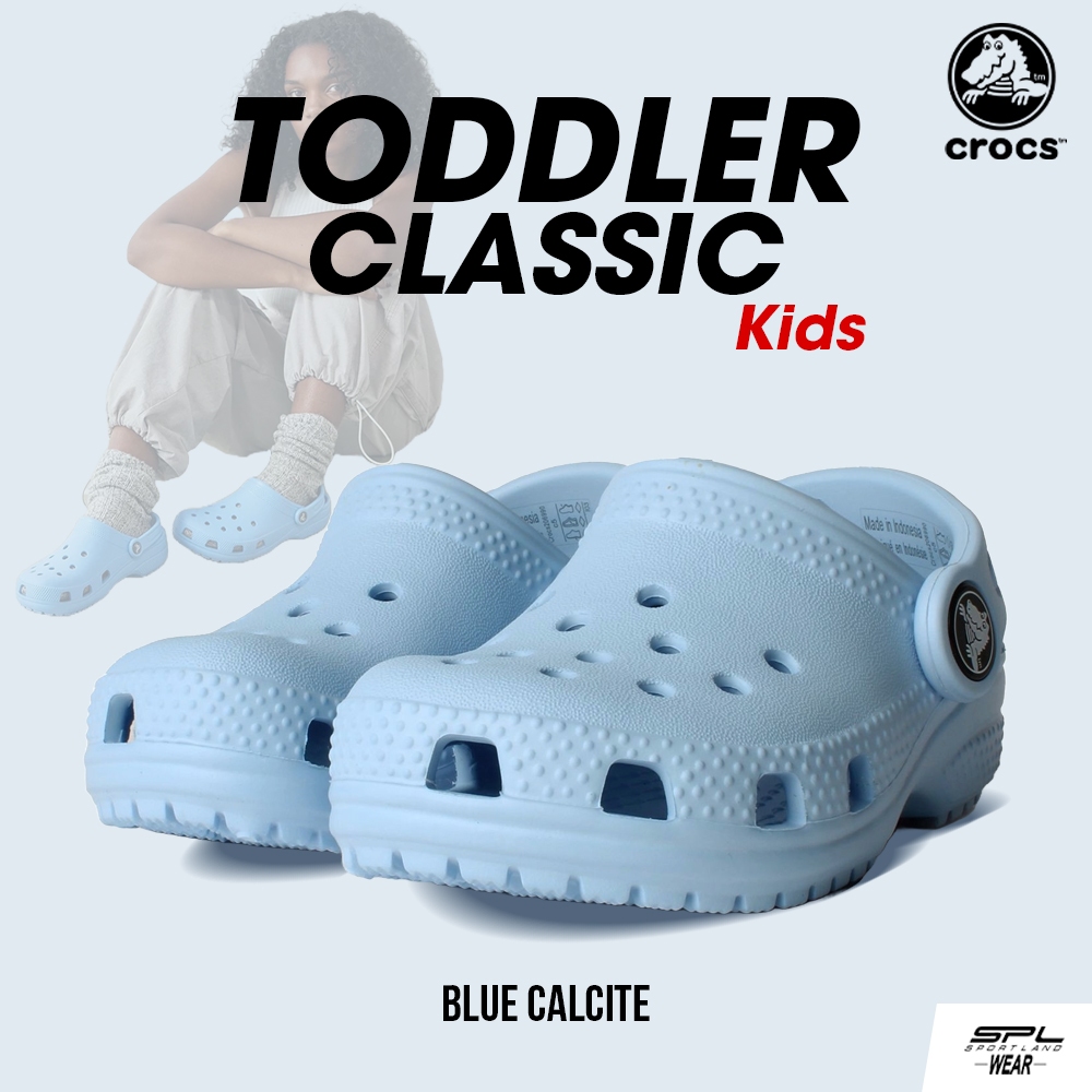 Crocs รองเท้าแตะ สำหรับเด็ก CR Classic Clog Toddler 206990-4NS (1390 ...
