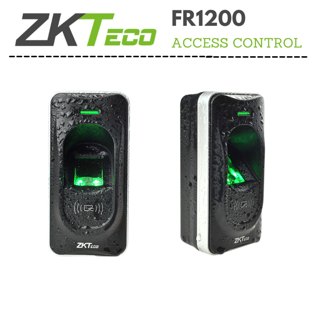 เครื่องสแกนลายนิ้วมือ FINGER SCAN FR1200 | Shopee Thailand