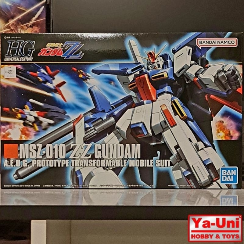 [พร้อมส่ง] HG 1/144 MSZ-010-ZZ GUNDAM A.E.U.G PROTOTYPE TRANSFORMABLE MOBILE SUIT[BANDAI ...
