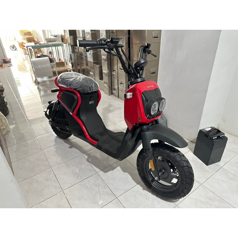 รถจักรยานไฟฟ้า Honda U-BE , Zoomer E พร้อมใช้ แบตลิเธียม 24Ah | Shopee Thailand