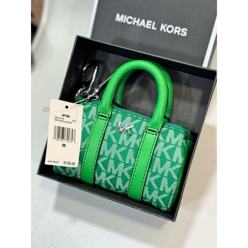 Michael Kors Micro Duffle Keychain Bag 36S3LGFK5B-001 | Shopee Thailand