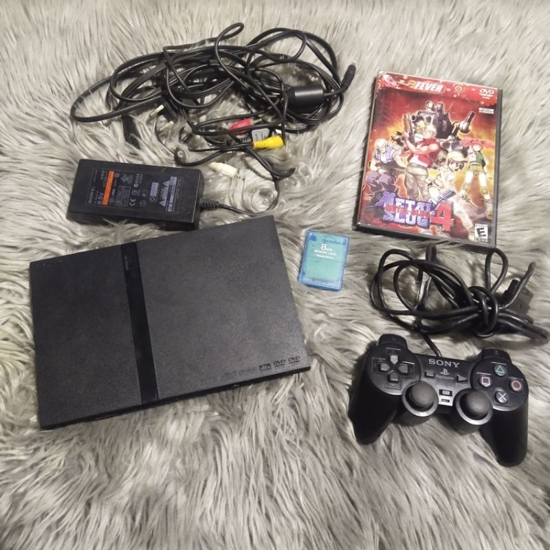เครื่องเกม ps2 รุ่น70006 แปลงแล้วอ่านลื่น แท้ ก๊อป ไลท์ อุปกรณ์ครบพร้อม ...