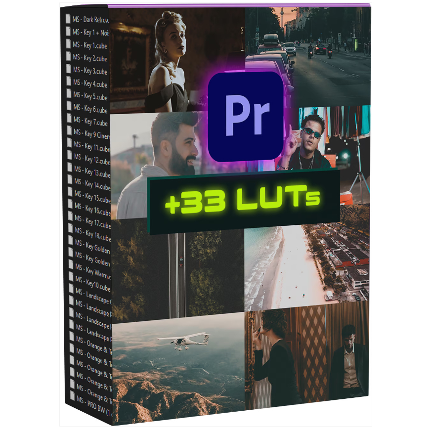 พรีเซท 30 Professional LUTs For Adobe Premiere Pro | Shopee Thailand