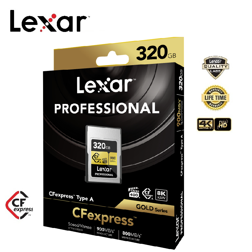 Lexar 320GB Professional CF express (Type A) | Shopee Thailand
