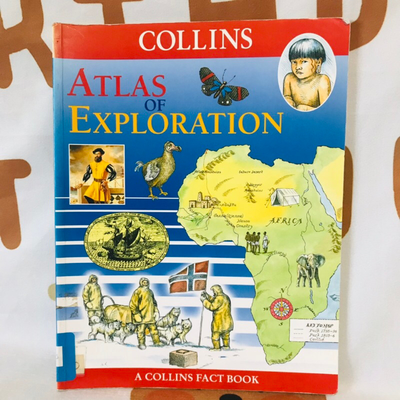 Collins Atlas of Exploration A Collins Fact Book หนังสือความรู้ปกอ่อน ...