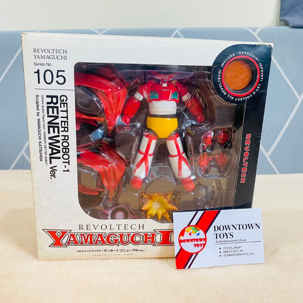 รีโวเทค เก็ตเตอร์ Revoltech Getter 1 Renewal Ver. Series No.105 ของแท้ ...