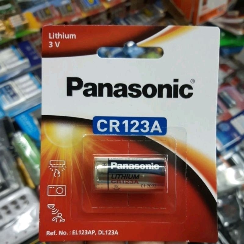 ถ่าน CR123A, CR123, CR17345 Panasonic, Energizer, GP, Kodak, PKcell, Procell by Duracell Lithium ...