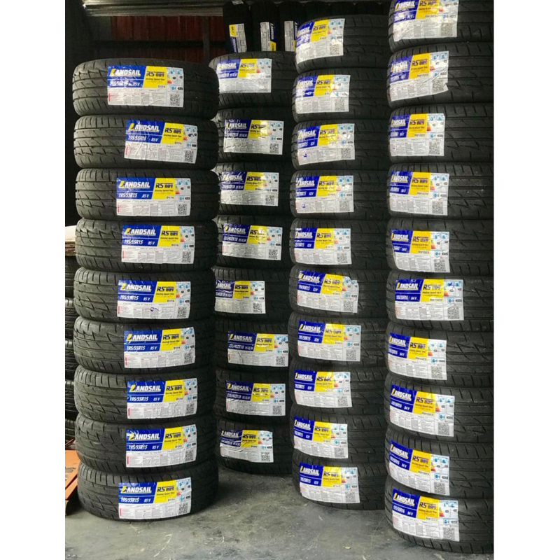 (4เส้น) / ปี2024 Landsail RS009 / RK007 / RK-Zero ขอบ15 🇹🇭ยางไทย🇹🇭 | Shopee Thailand