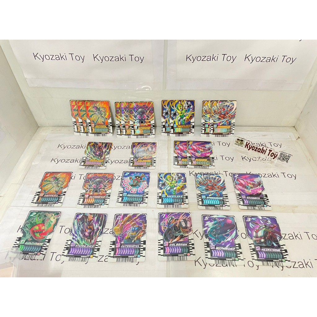 Card Ver.CN แท้ Kamen Rider Gotchard Ride Chemey PHASE 01 แบบใบเดี่ยว (SR UR) การ์ดจะบางกว่า Ver ...