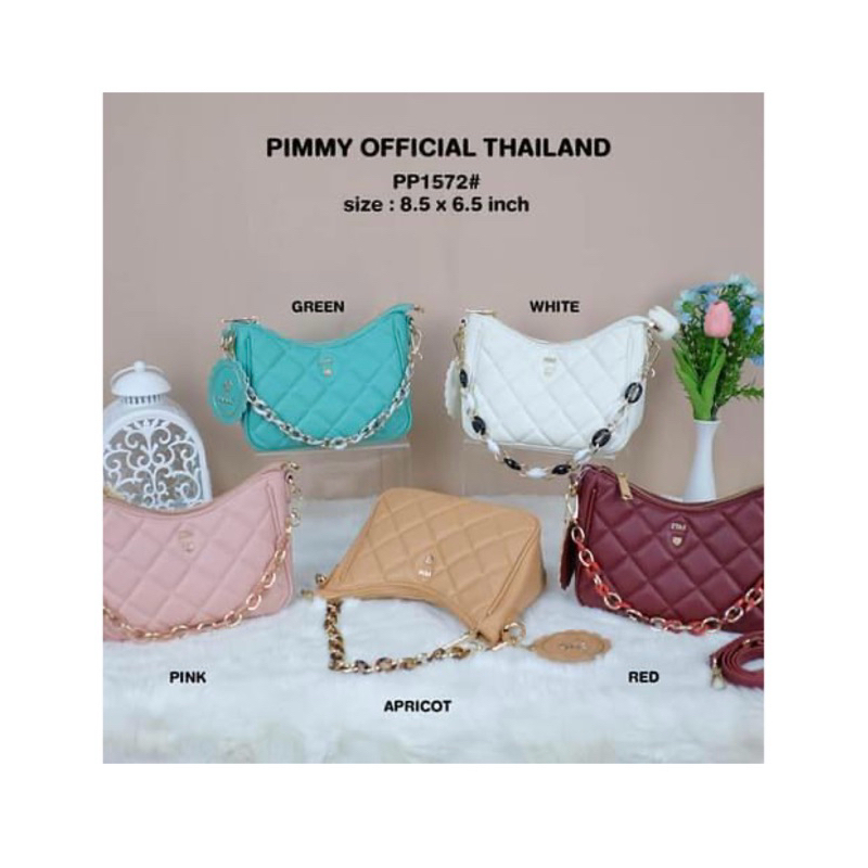 กระเป๋า แบรนด์ Pimmy PP1572# | Shopee Thailand
