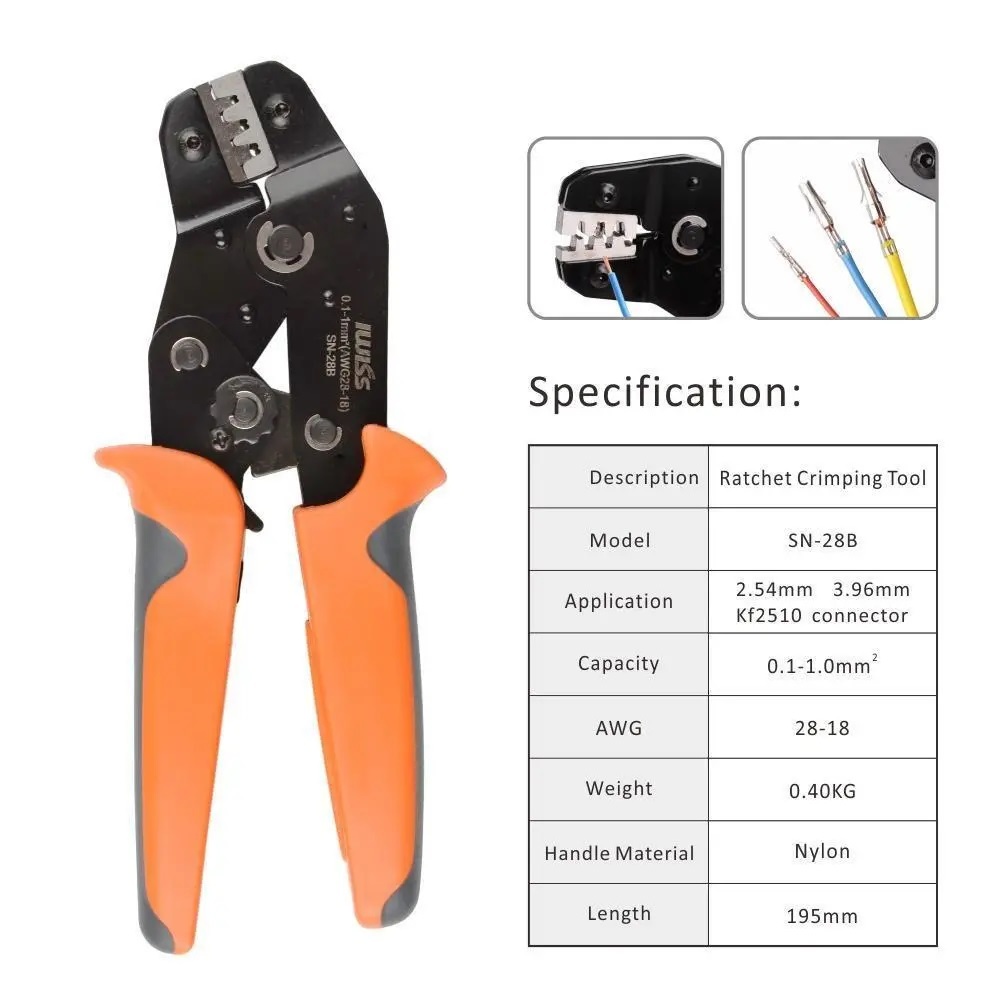 คีมย้ำหางปลา IWISS SN-01BM SN-03BM SN-28B SN-48B สินค้าอยู่ไทยพร้อมส่ง | Shopee Thailand