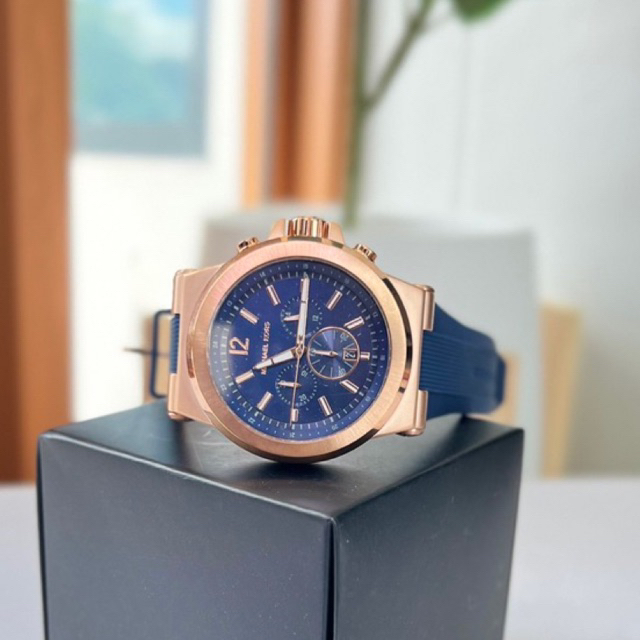 นาฬิกาชาย Michael Kors Dylan Men's Watch Chronograph Watch Silicone ...