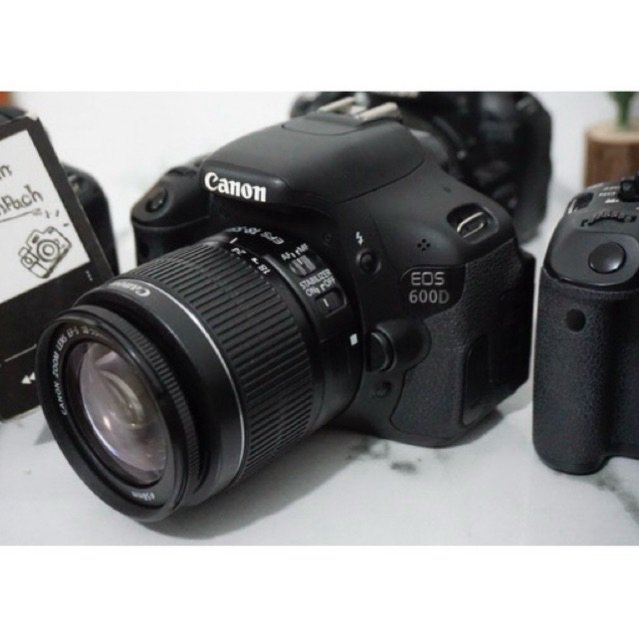 กล้องมือ2 canon 600d เมนูไทย อุปกรณ์ครบพร้อมใช้งาน | Shopee Thailand