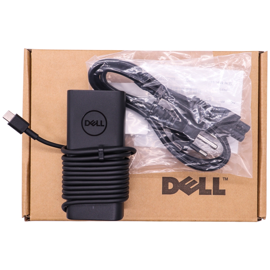 Dell Adapter 65W Type-C แท้ รับประกันศูนย์ Dell 1 ปี สายชาร์จโน๊ตบุ๊ค ...