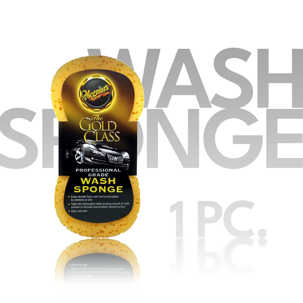 Meguiar's X3140 Professional Grade Wash Sponge ฟองน้ำล้างรถ | Shopee ...