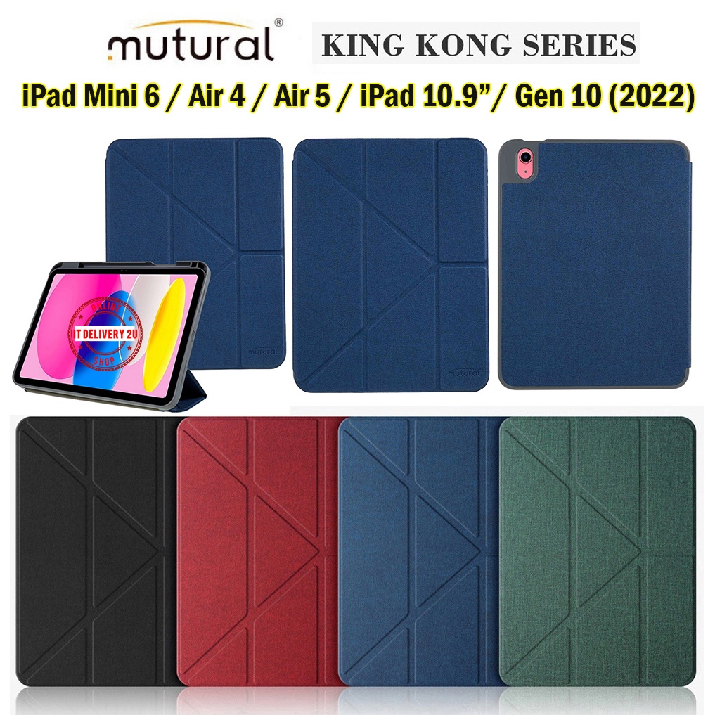 MUTURAL เคสไอแพด iPad Mini 7 / Mini 6 / Air 4 / Air 5 / Gen 10 (2022) / iPad 10.9 / Air4 / Air5 ...