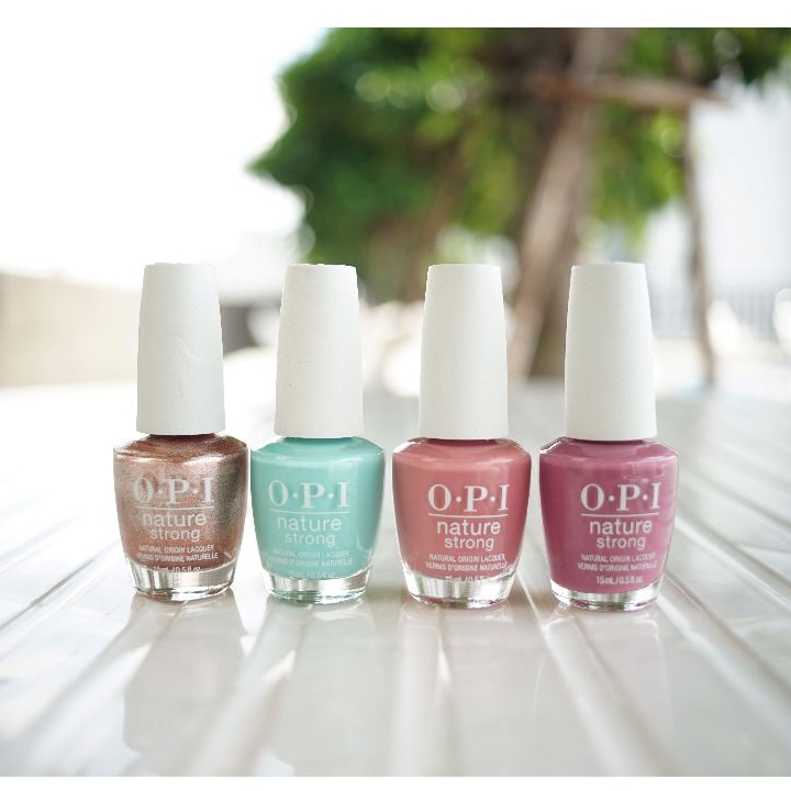 O.P.I Nature Strong ,OPI Nature Strong,OPI โรสโกล,นู้ดชมพู, ยาทาเล็บ ...