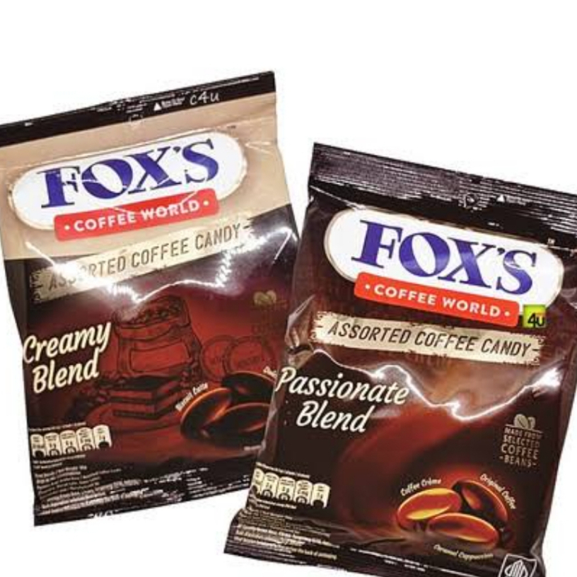 Fox's Coffee World Assorted Coffee Candy ผลิตจากเมล็ดกาแฟคัดพิเศษ ...