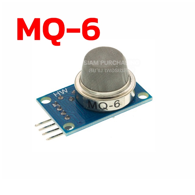 โมดูลเซนเซอร์ตรวจจับควัน แก๊สเหลว MQ-2 MQ-3 MQ-4 MQ-5 MQ-6 MQ-7 MQ-8 MQ-9 MQ-135 เซ็นเซอร์วัด ...