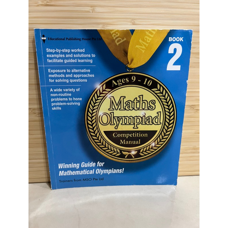 Maths Olympiad Competition Manual Book 2 Ages 9-10 พร้อมเฉลย | Shopee ...