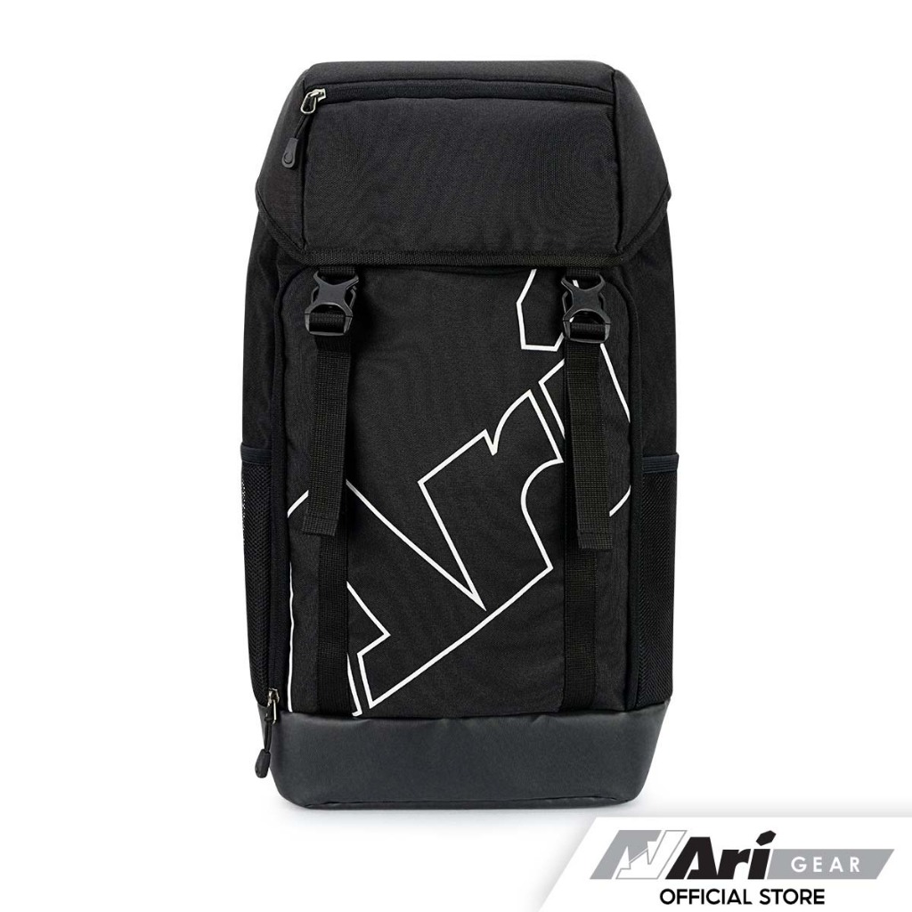ARI TRAVEL BACKPACK - BLACK/WHITE กระเป๋าสะพายหลัง อาริ สีดำ | Shopee ...