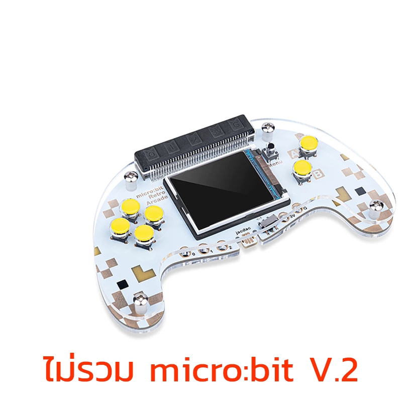 ELECFREAKS micro:bit Retro Programming Arcade สำหรับเรียนรู้การเขียนโปรแกรมสร้างเกมด้วย ...