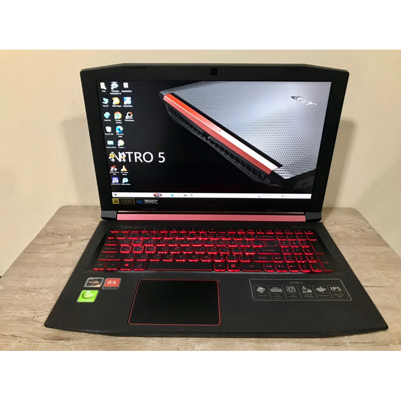 ขาย โน๊ตบุ๊ค Acer NITRO 5 AMD Ryzen 5-2500 CPU 2.00 GHz RAM 8 GB SSD ...