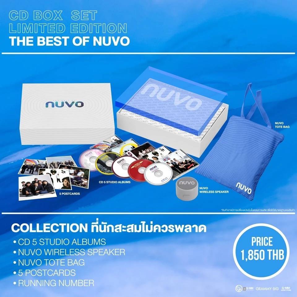 CD Box Set The Best of Nuvo | Shopee Thailand