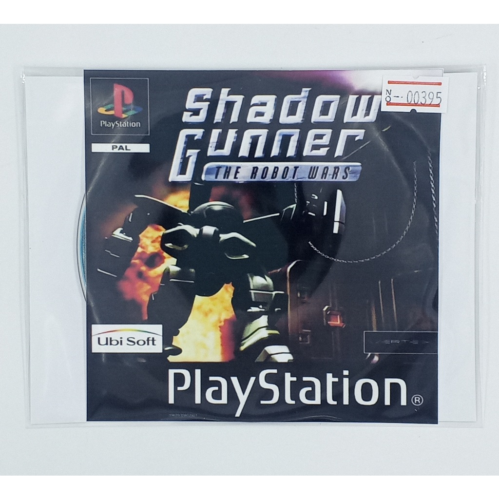[00395] SHADOW GUNNER : THE ROBOT WARS (EU) แผ่นเกมก็อปปี้ PS1 แผ่นเกม ...