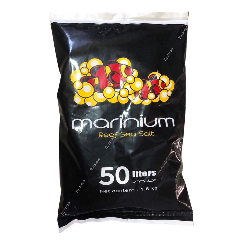 MARINIUM REEF SEA SALT 1.8กก. ทำน้ำ35ppt(50ลิตร) เกลือเลี้ยงปะการัง ...