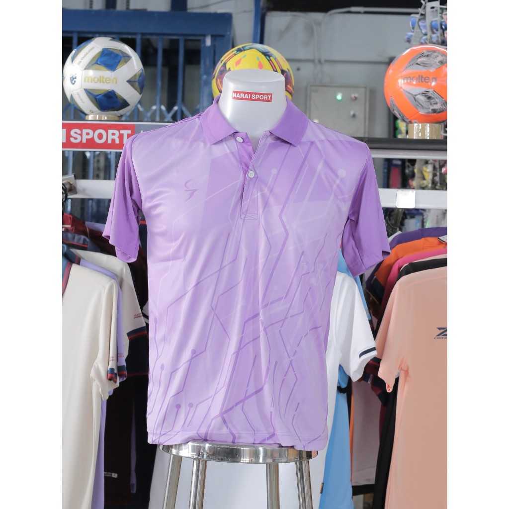 ***ของแท้ส่งไว** เสื้อคอปก เสื้อกีฬาชาย SA304 SPORT DAY ผ้าไมโครพิมพ์ ...