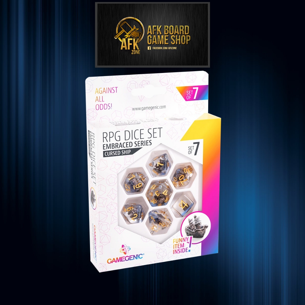 RPG Dice Set Embraced Series - RPG - TRPG - Board Game - บอร์ดเกม ...