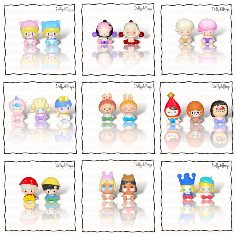 พร้อมส่ง Popmart Pop Bean Molly Dimoo Crybaby labubu SkullPanda ...