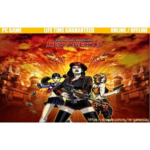 Red Alert 3 / PC GAME / GAMING / OFFLINE / ALL DLC / SINGLE PLAYER ...