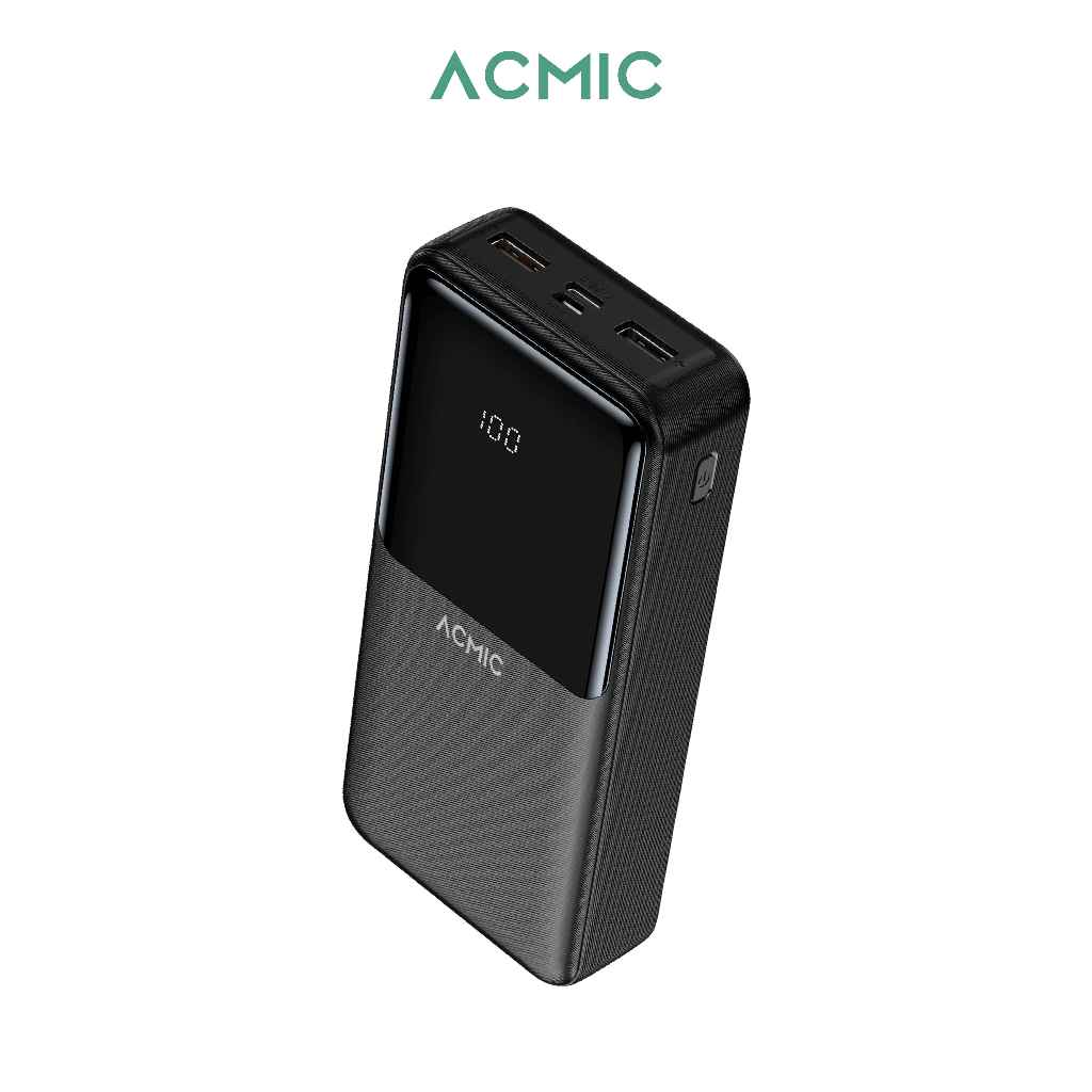 ACMIC AP20-07 PRO Powerbank 20000mAh พาวเวอร์แบงค์ หน้าจอแสดงผล LED ...