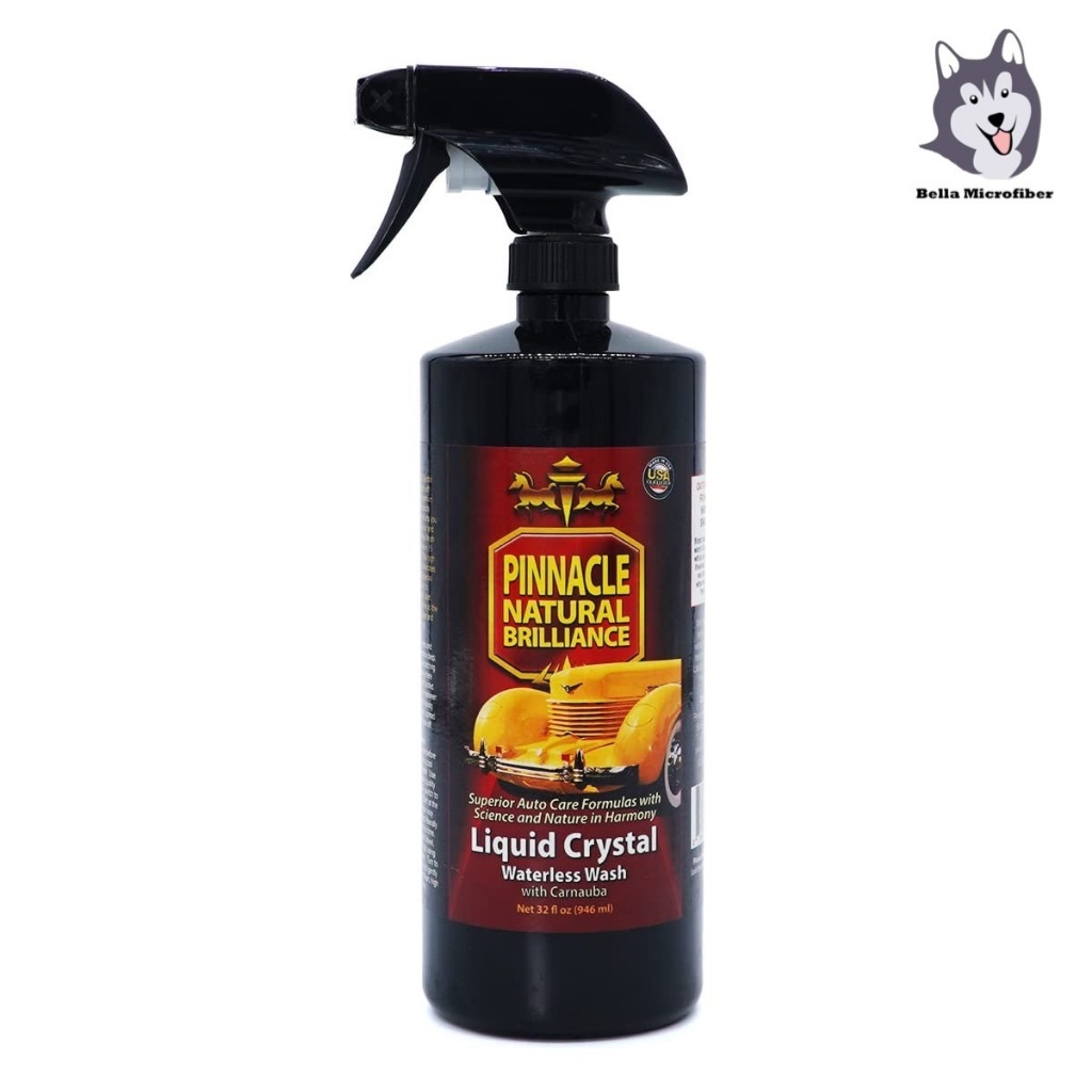 Pinnacle Liquid Crystal Waterless Wash with Carnauba (น้ำยาล้างรถแบบไม่ ...