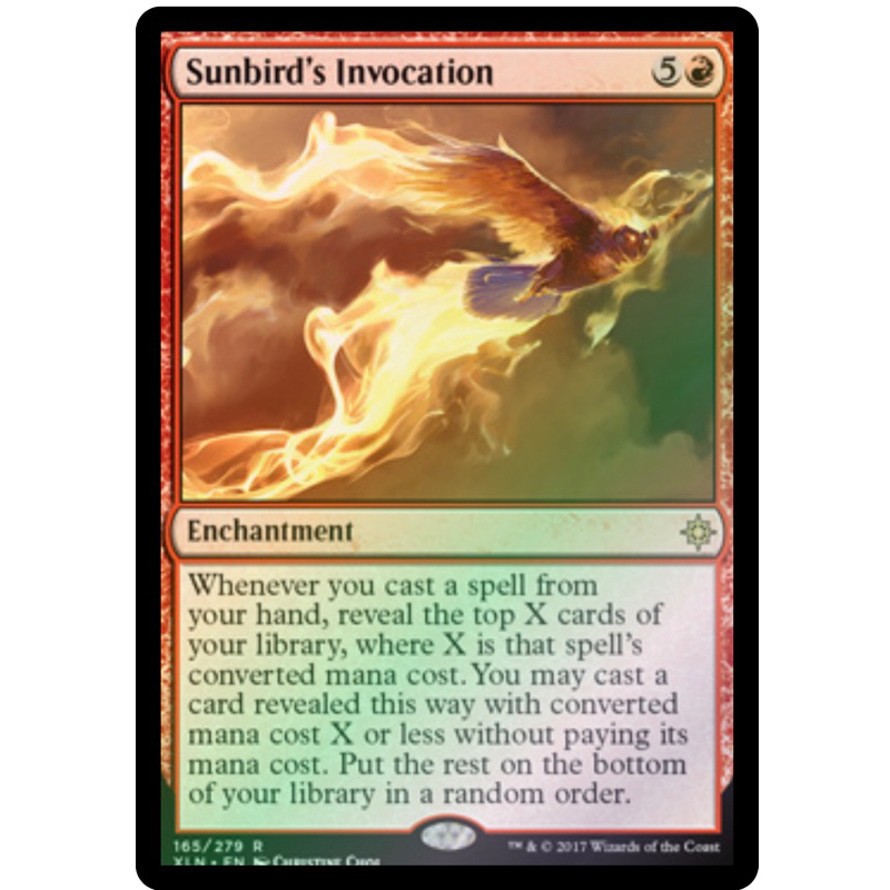 [MTG][Single][XLN] Sunbird's Invocation ระดับ Rare [ภาษาอังกฤษ ...