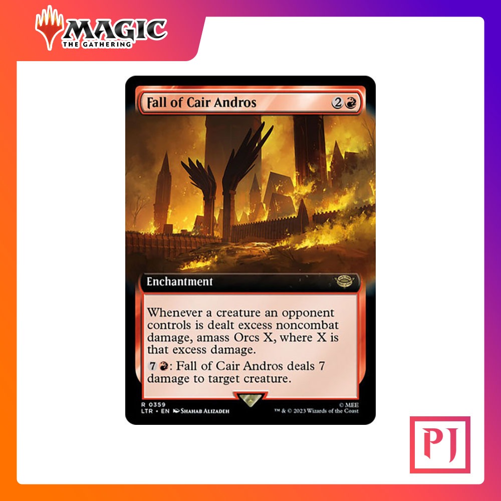[MTG] Fall of Cair Andros (Extended Art) [LTR] [RED] [RARE] [NORMAL ...