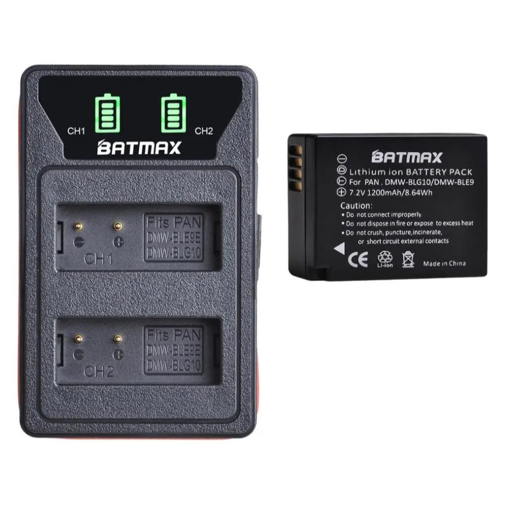 แบตเตอรี่ DMW-BLG10 BLG10E BLE9 battery charger สำหรับกล้อง Lumix DMC ...
