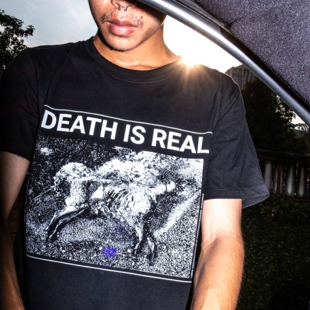 เสื้อยืด ทุกชนชั้นต้องตาย DEATH IS REAL | Shopee Thailand