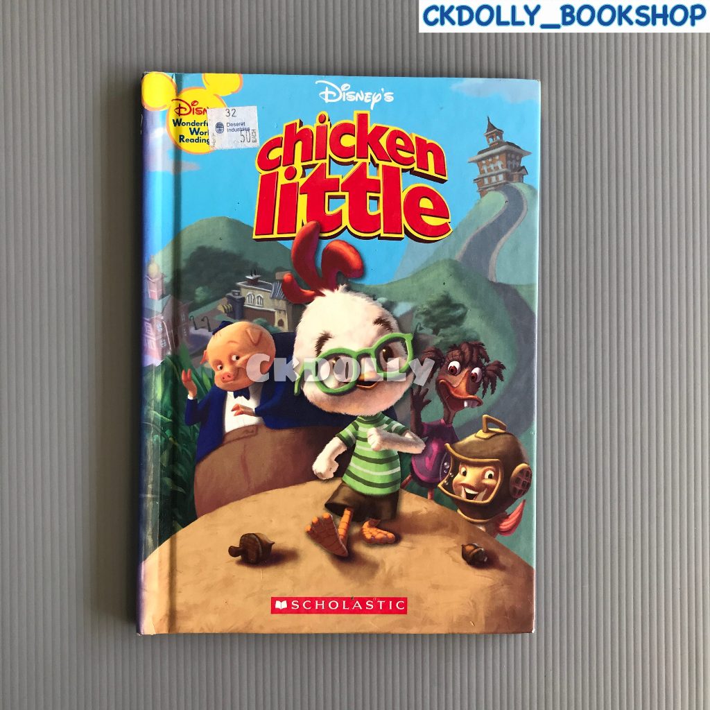 หนังสือเด็กภาษาอังกฤษ: Disney's Chicken Little -Scholastic | Shopee ...