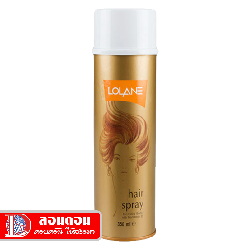 LOLANE Hair spray for Extra body โลแลน แฮร์ สเปรย์ เอ็กซ์ตร้า บอดี้ สี ...